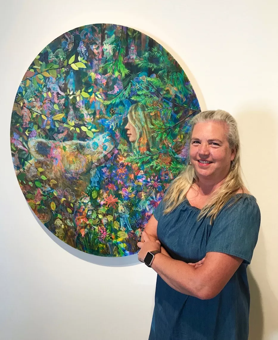 Painter and printmaker Holli Harmon joins the Wildling Museum's webinar ...