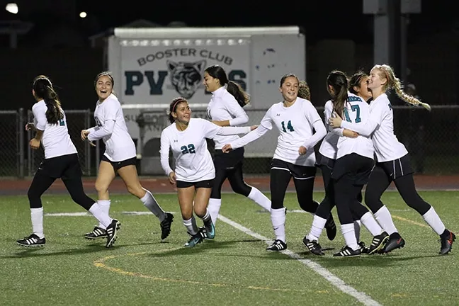 Leading the way: The Pioneer Valley High School girls' soccer team may ...
